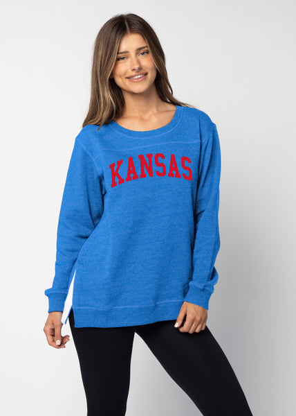 Back To Basics Tunic Kansas Jayhawks in Royal – chicka-d