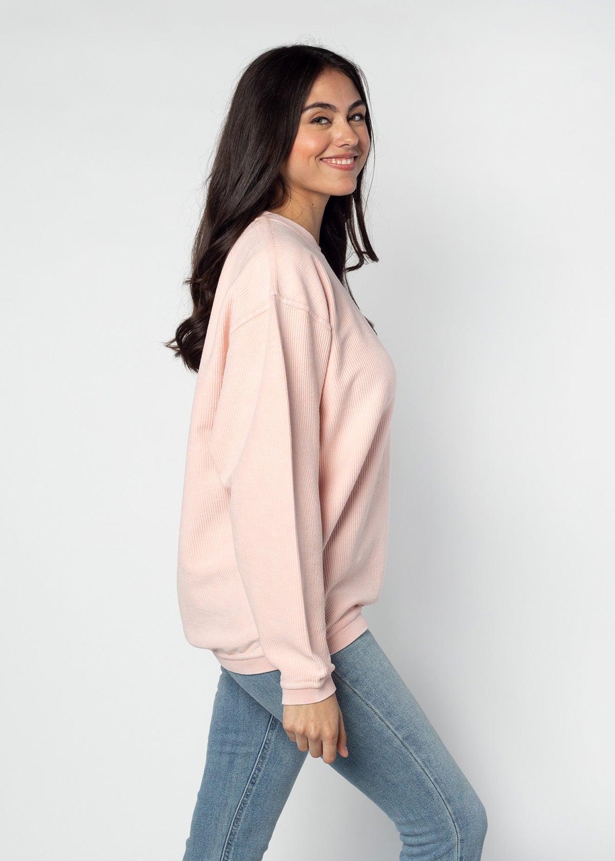 Georgia Bulldogs Urban Pink Corded Sweatshirt – chicka-d